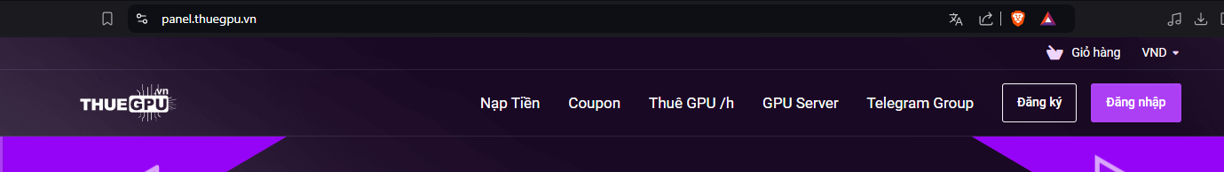 Hướng Dẫn Thuê Cloud GPU Theo Giờ Trên ThueGPU.vn